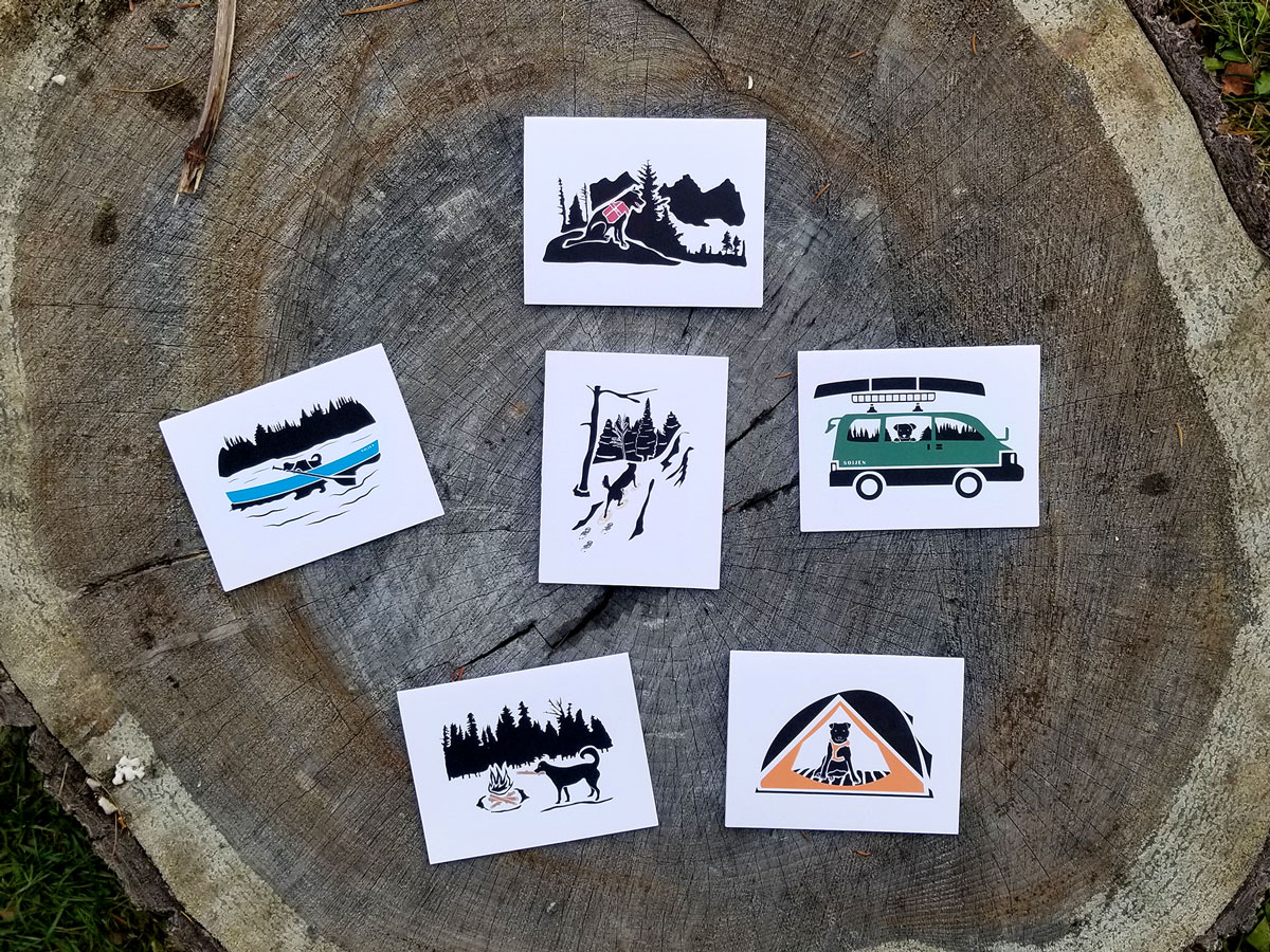 Adventure Dog | Assorted Greeting Card Set