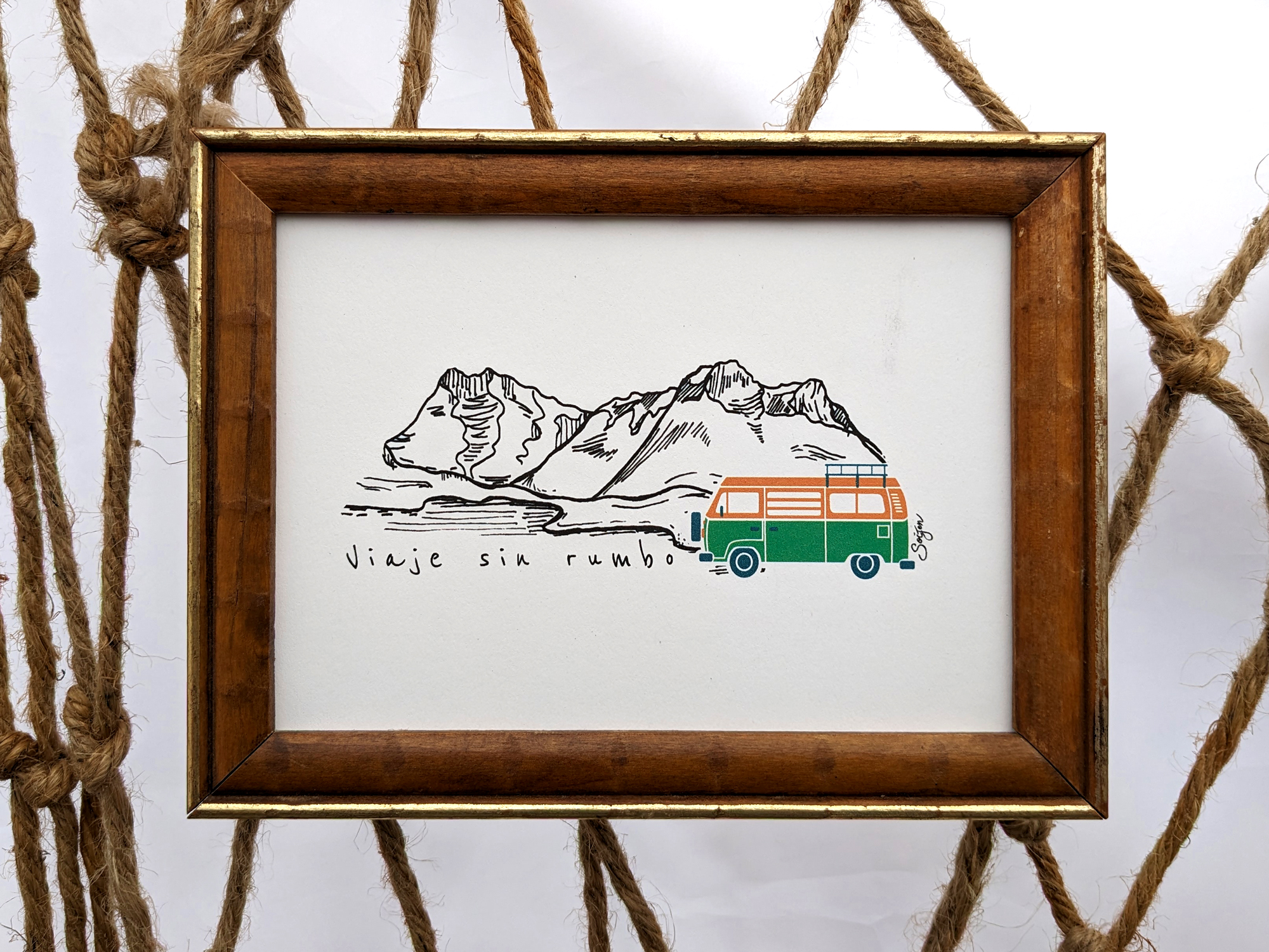 Viaje sin Rumbo | Van Life Print