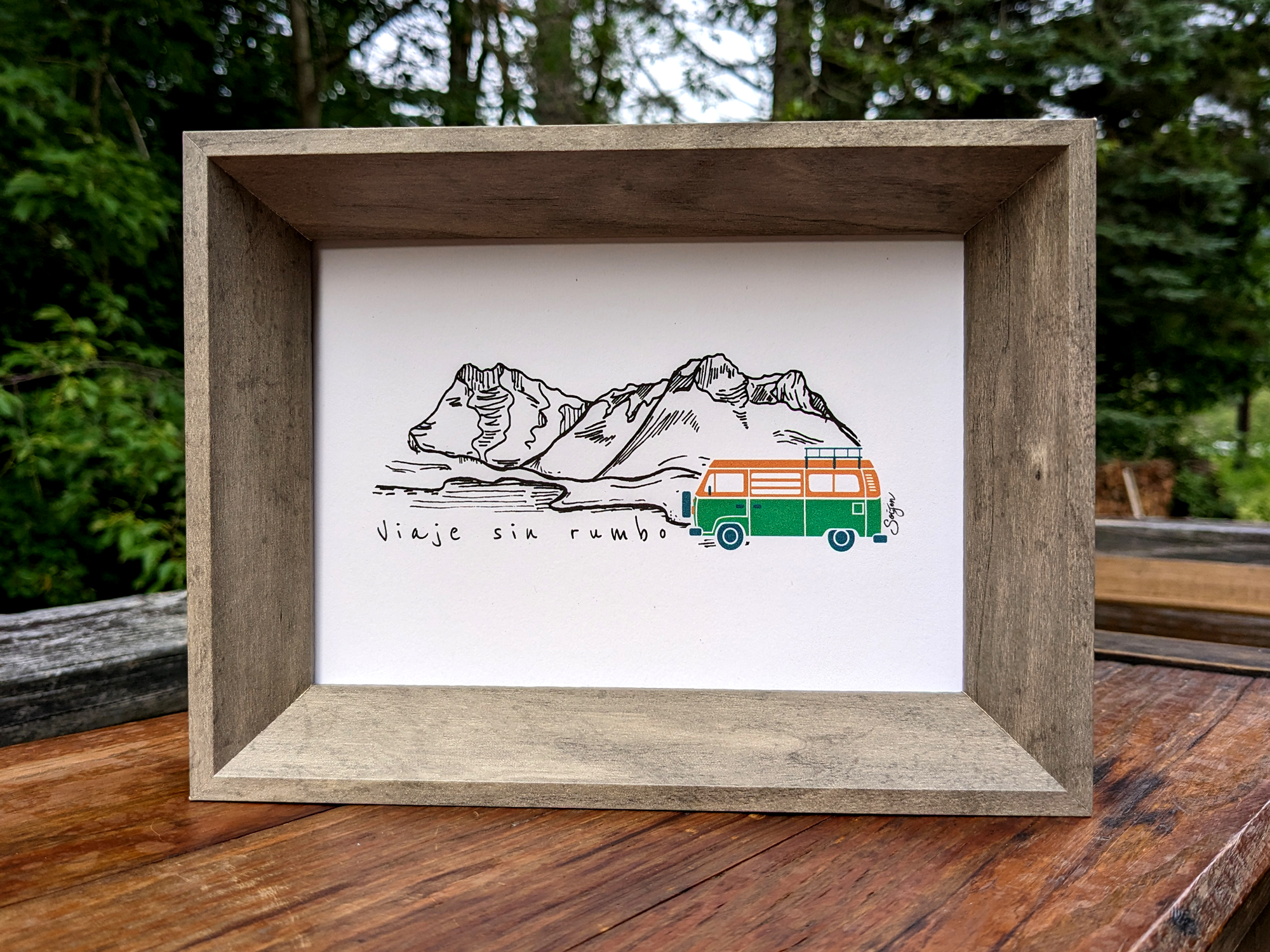 Viaje sin Rumbo | Van Life Print